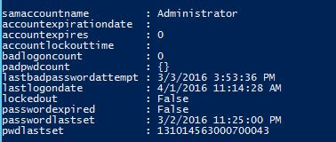 Use Powershell See Important Account Properties Virtualization Howto