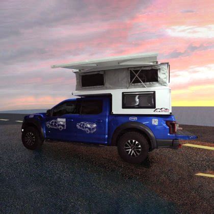 Ecocampor X Expedition Truck Camper Offroad With Sleeping Room And Kitchen For Sale In Foshan