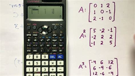 Operaciones Con Matrices Con La Calculadora Casio Fx 570SP 50 OFF