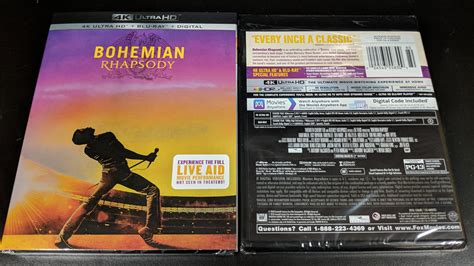 Bohemian Rhapsody 4k Ultra Hd Blu Ray Region Free 56 Off