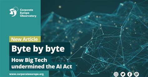 The Good Lobby On Linkedin Byte By Byte