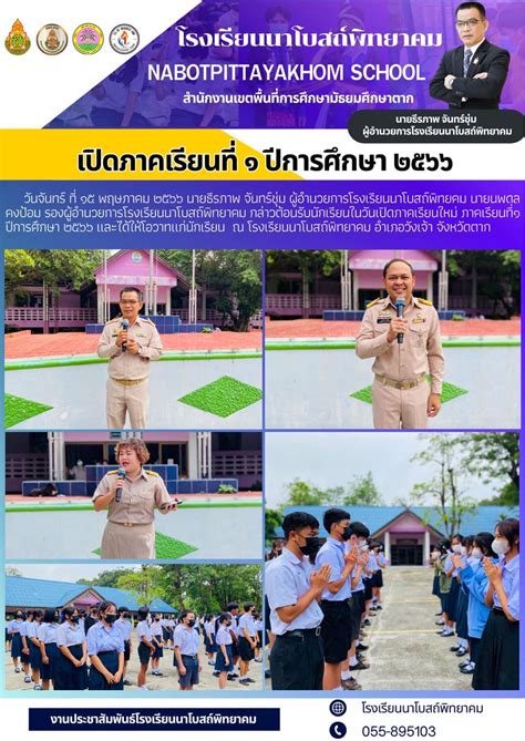 เปิดภาคเรียนที่๑ ปีการศึกษา ๒๕๖๖ สำนักงานเขตพื้นที่การศึกษา