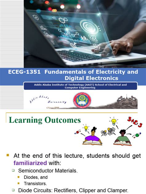 Lecture 03 Eceg 1351 Chapter Three Introduction To Diodes And Transistors Pdf Field Effect