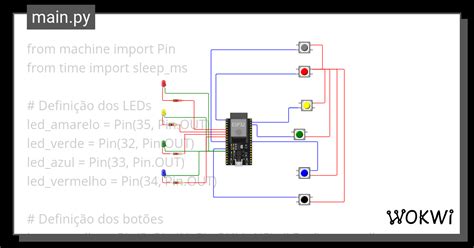 Sinaleiro Wokwi ESP STM Arduino Simulator