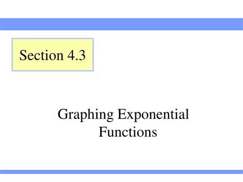 PPT Graphing Exponential Functions PowerPoint Presentation Free Download ID