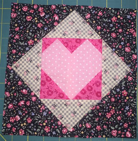 Love Squared Paper Piecing Pattern Etsy