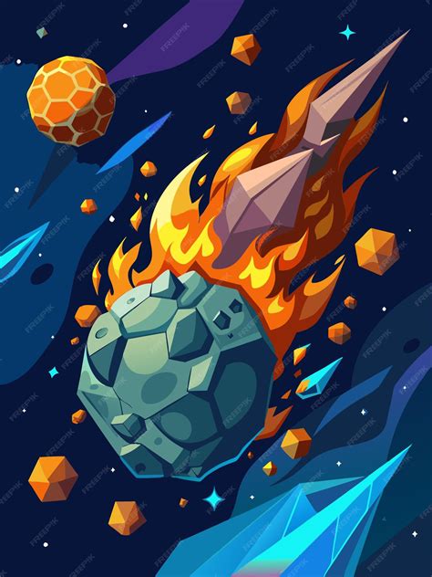 Una Caricatura De Una Nave Espacial Con Una Estrella En La Parte