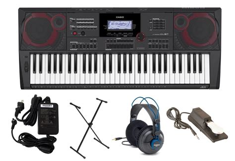 Casio Ctx5000 Premium Pack With Stand Ac Adapter Headphones American Musical Supply