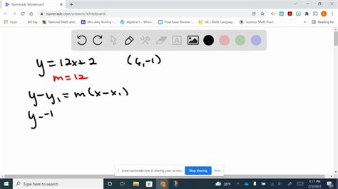 Find The Equation Of The Line X Y Referred To Parallel Axes