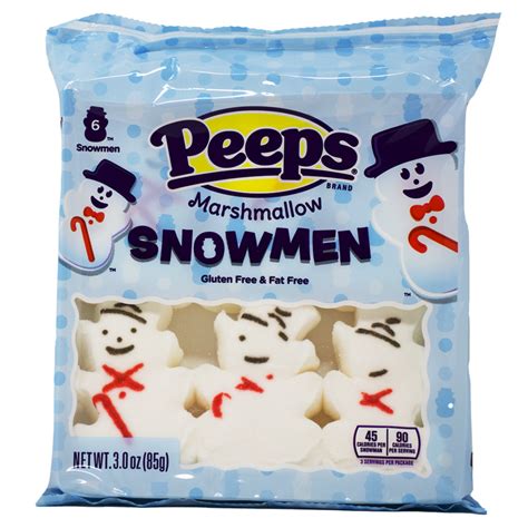 Peeps Snowmen Marshmallows 3oz Candy Funhouse Candy Funhouse Ca
