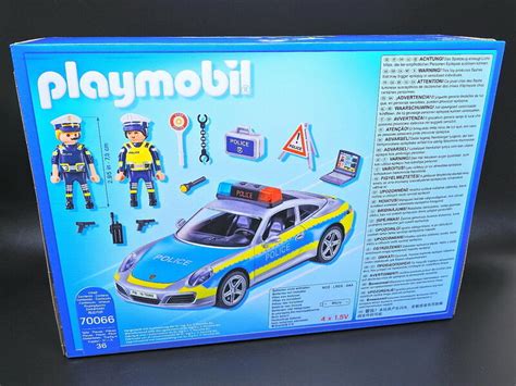Playmobil 70066 摩比 保時捷 警察車 PORSCHE 911 Carrera 4S 警車 A271 露天市集 全台最大