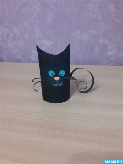 Поделка котик из туалетной втулки 4 фото Воспитателям детских садов школьным учителям и