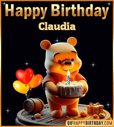 🎉 Happy Birthday Claudia  🎂 Funny And Personalized Animated Wishes
