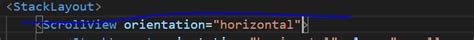 How To Hide The Scroll Bar For Scrollview Element Issue