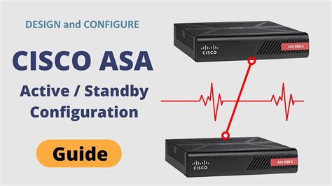 Cisco ASA Firewall Active Standby Failover Configuration YouTube