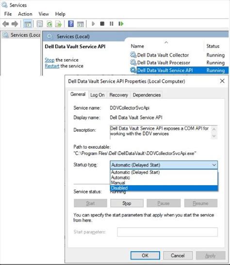 Dell Data Vault Control Device Is Not Able To Be Uninstalled Due To Blue Screen During