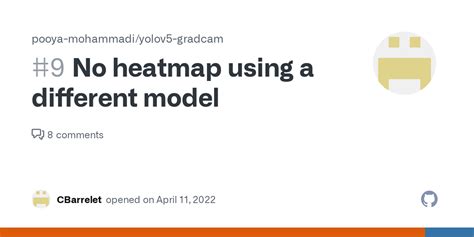 No Heatmap Using A Different Model · Issue 9 · Pooya Mohammadi Yolov5