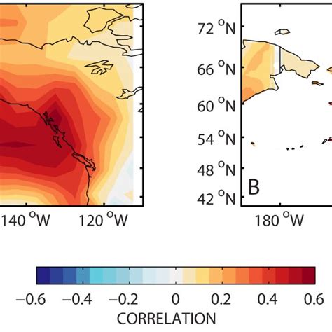 Spatial Correlation 1901 1989 Fields Comparing The Rw Db Goa Jjas Download Scientific Diagram