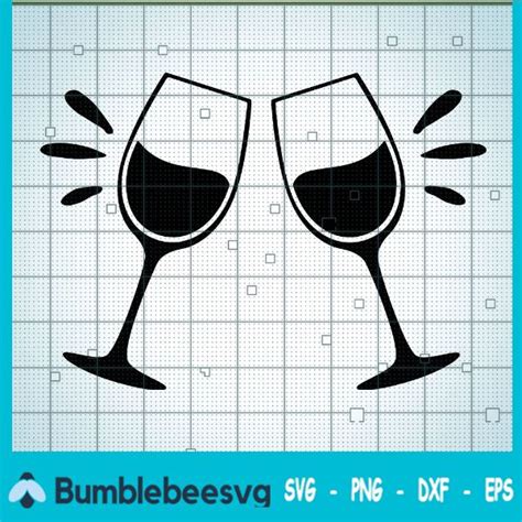 Wine Glasses Svg Wine Svg Couple Wine Glasses Svg Couples Wine