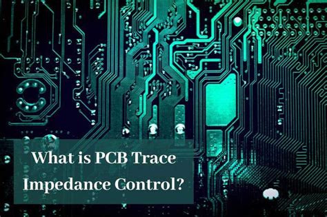 What Is Pcb Trace Impedance Control Jhypcb