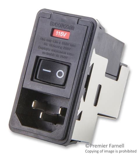 PS SXDSXA Corcom Te Connectivity Filtered IEC Power Entry Module IEC C Medical Farnell UK