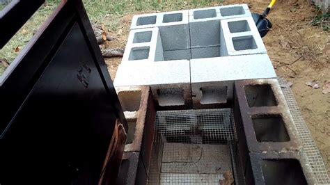 Diy Cinder Block Smoker