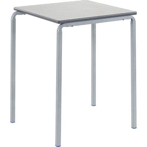 Crushed Bent Classroom Table Duraform Pu Edge Square 600x600mm