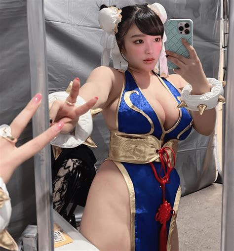 日本神乳級寫真女星天木純來台扮春麗 網友直呼超正 蕃新聞