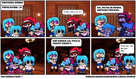 Fnf Doors Part Comic Studio