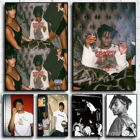 Fashion Rapper Music Star Playboi Carti Art Home Decoration For Living