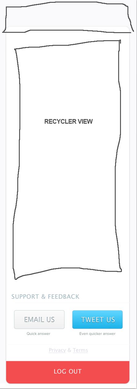 Android Recycler View With Gridlayoutmanager Not Scrolling Stack