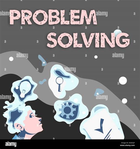 Text Sign Showing Problem Solving Business Idea Having A Good Capability Of Finding A Solution