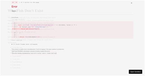 Portable Text React With Error Boundaries Codesandbox