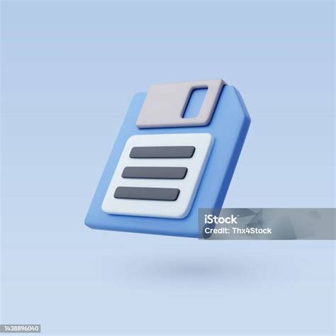 3d 벡터 디스켓 또는 플로피 디스크 온라인 데이터 저장 파일 저장 및 백업 개념 3차원 형태에 대한 스톡 벡터 아트 및 기타