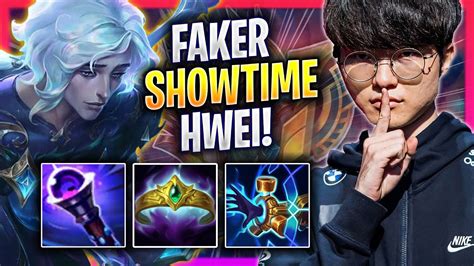 Faker Showtime With Hwei T1 Faker Plays Hwei Mid Vs Akshan Season
