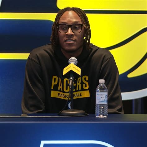 Indiana Pacers Myles Turner Contract Extension Press Conference