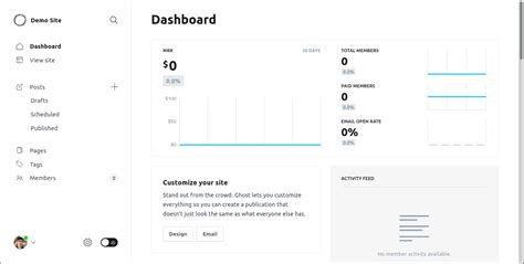 how to deploy a ghost blog with docker