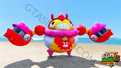 Gta 5 Mods Brawl Stars King Crab Tick Gta 5 Mods Website