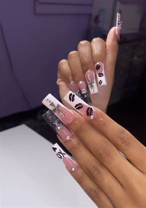 Acrylic Nails Coffin Short Coffin Nails Gel Nails Dope Nail Designs