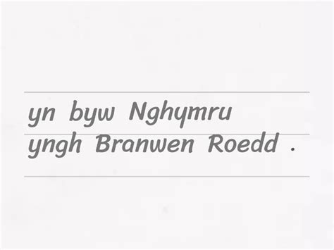 Branwen Unjumble