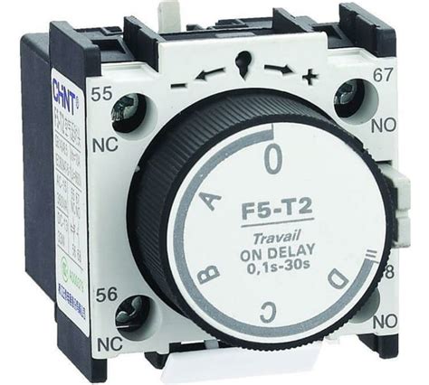 Приставка выдержка времени Chint F5 T2 к контактору Nc1 Nc2 и Nxc R 258022 выгодная цена