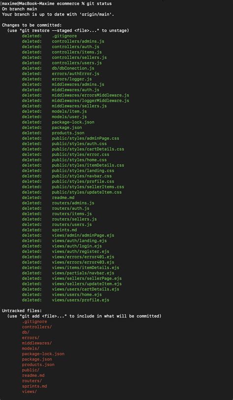 Bash Git Is Not Tracking Files Anymore Stack Overflow
