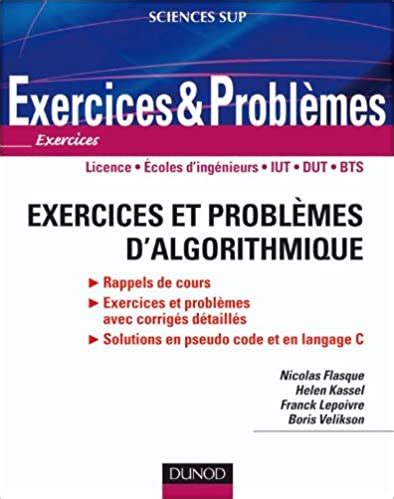 Exercices et problèmes d algorithmique Biblio Sciences
