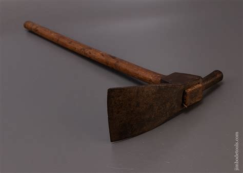 Benis Culb Rooks Early Adze With Octagonal Poll 107414 Jim Bode Tools