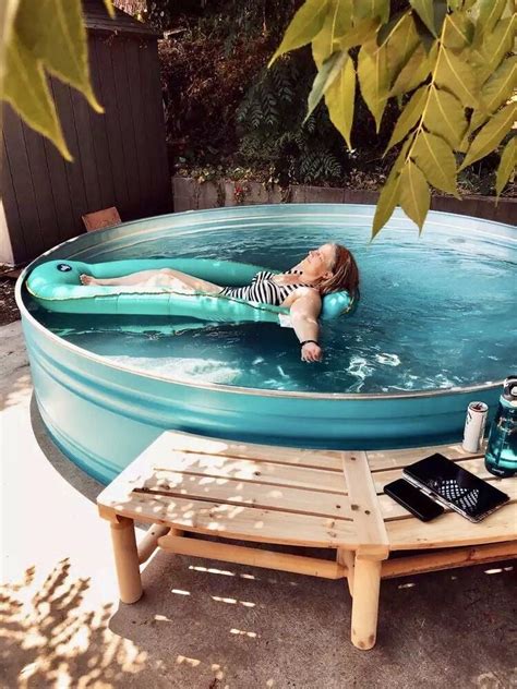 32 Clever Stock Tank Pool Designs And Ideas Artofit
