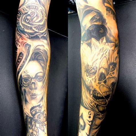 Tattoos Gerhard Schwarz Grau Tattoo Studio