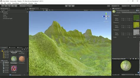 unity shader triplanar mapping youtube