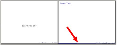 Conditionals Beamer Footer Shifted By Adding An If Fi Test Tex