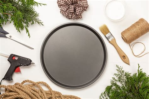 Diy 공예 피자 팬 크리스마스 기호 단계 1 0명에 대한 스톡 사진 및 기타 이미지 0명 12월 Diy Istock
