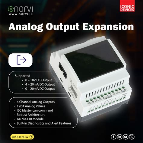 Norvi Enhance Your Industrial Control System With The Analog Output Expansion Module